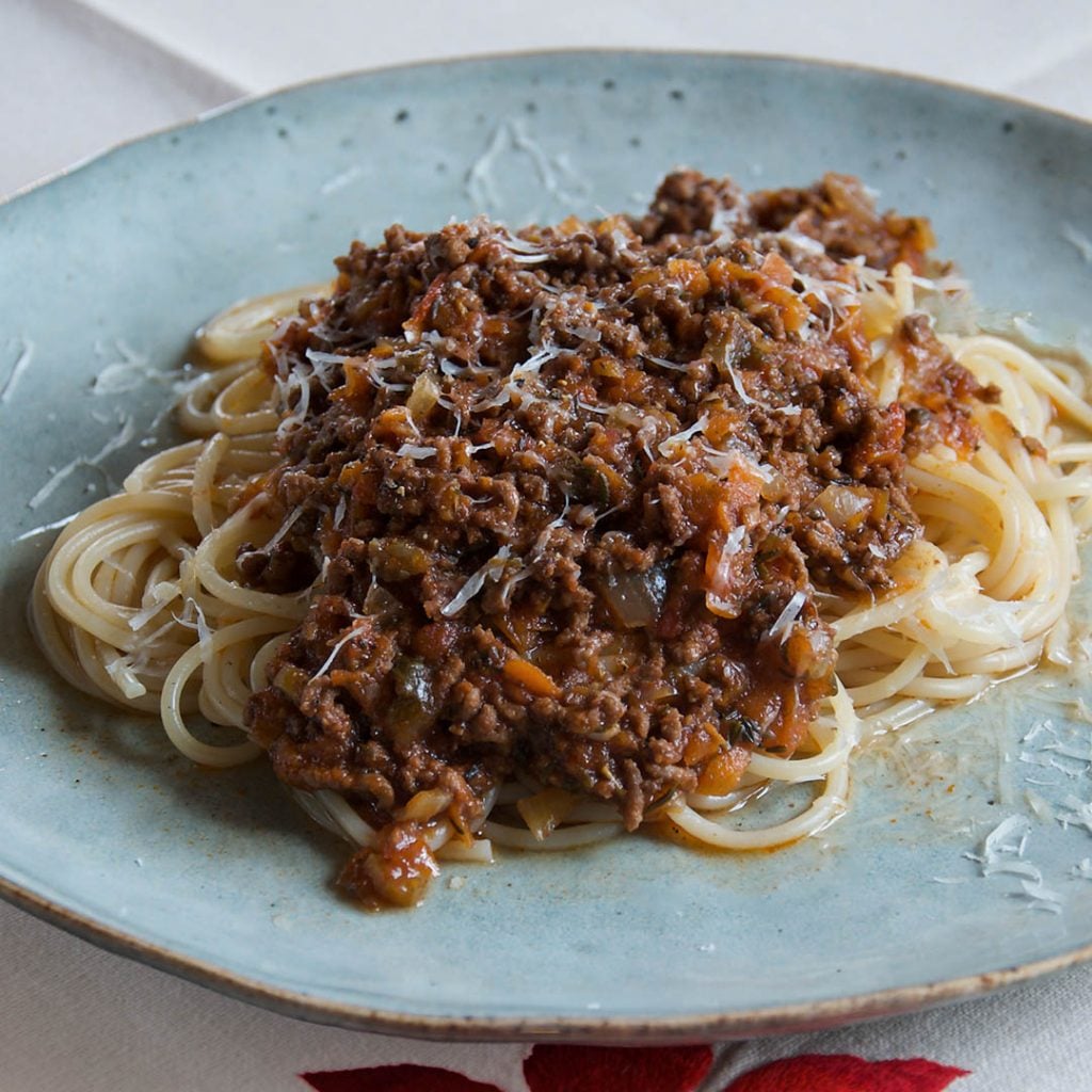 Pasta bolognese - Recept på Italiensk klassiker - Johans mat