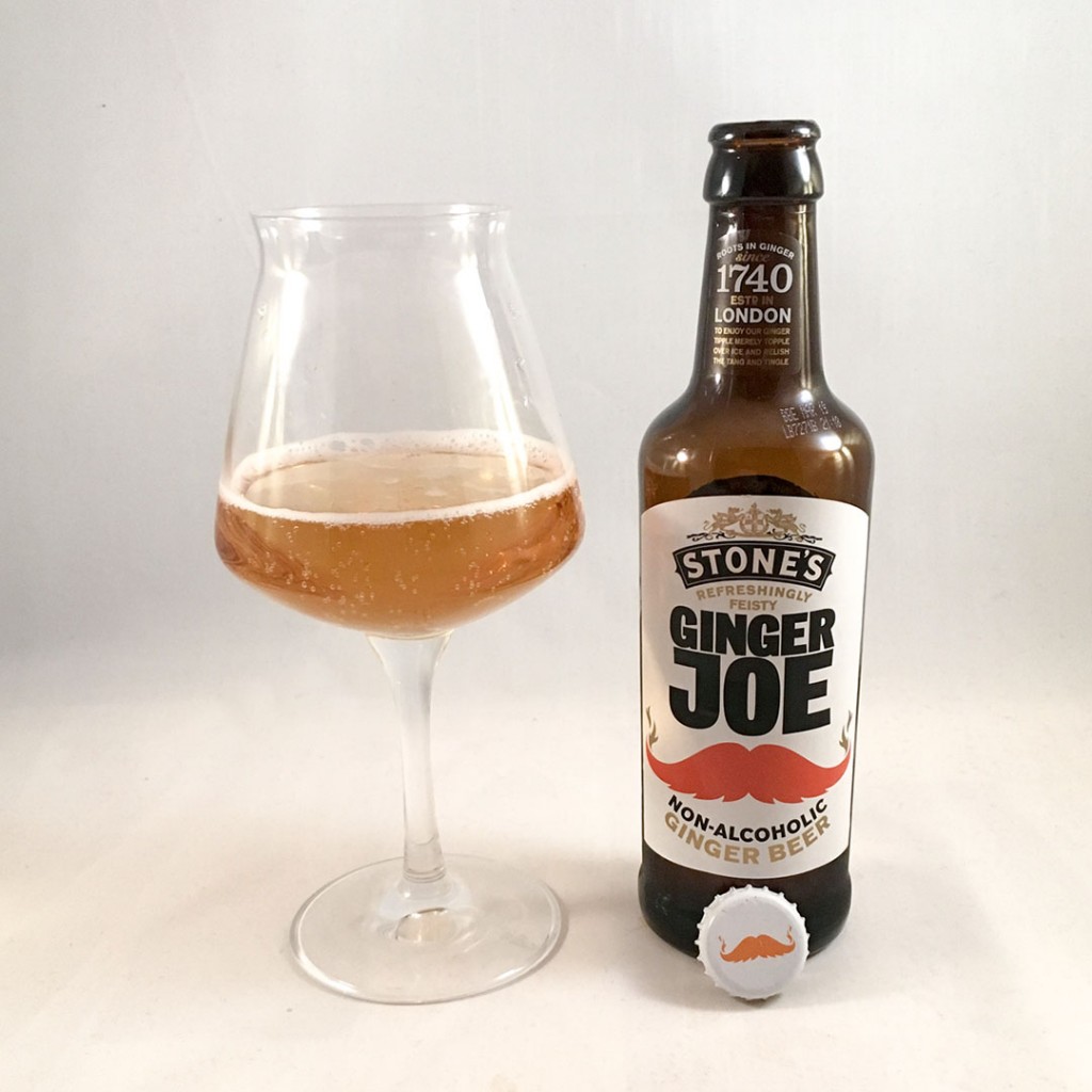 Ginger Joe Alkoholfri är en söt dryck som smakar ingefära - Johans mat