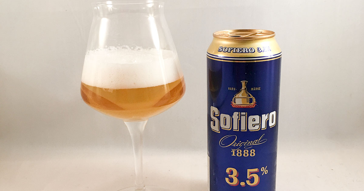 Sofiero Original 3,5% är stabil folköl - Johans mat