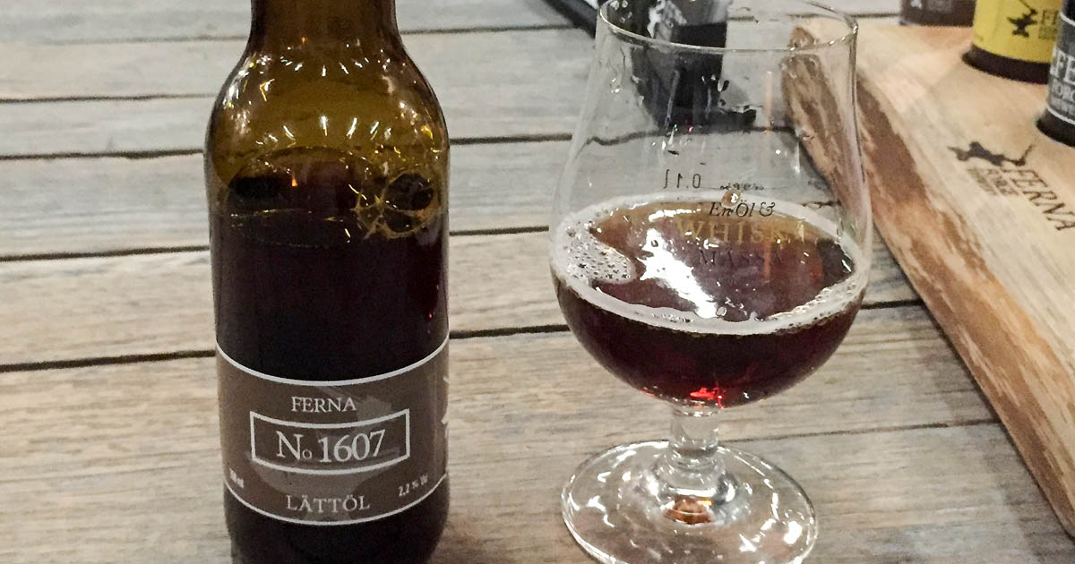 Ferna Forge Brewery No 1607 Lättöl - Johans mat