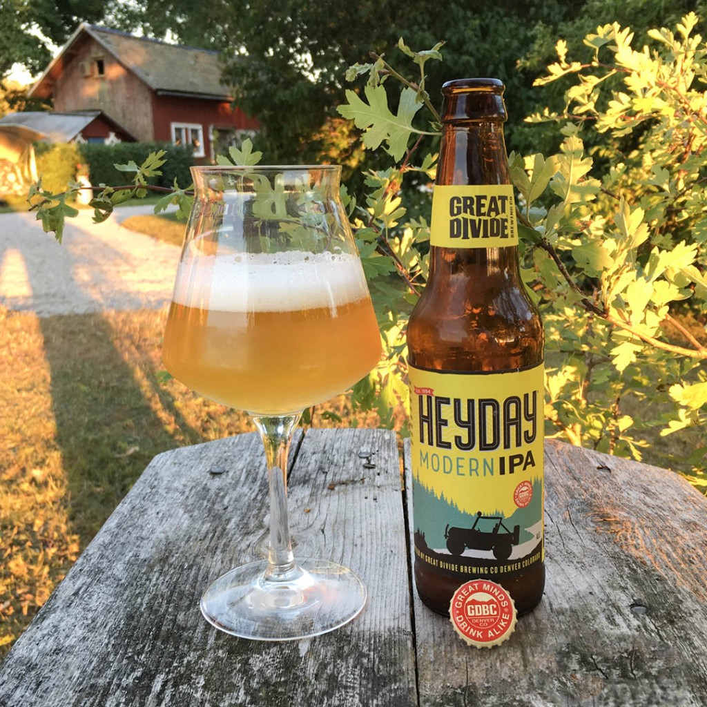 Great Divide Heyday Modern IPA - Är din dag en #haveaheyday? - Johans mat