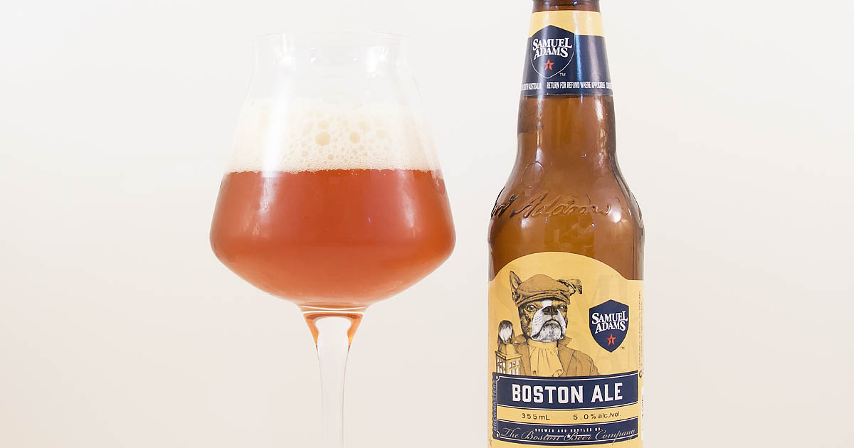 Boston Ale från Samuel Adams serverar du till måltiden - Johans mat