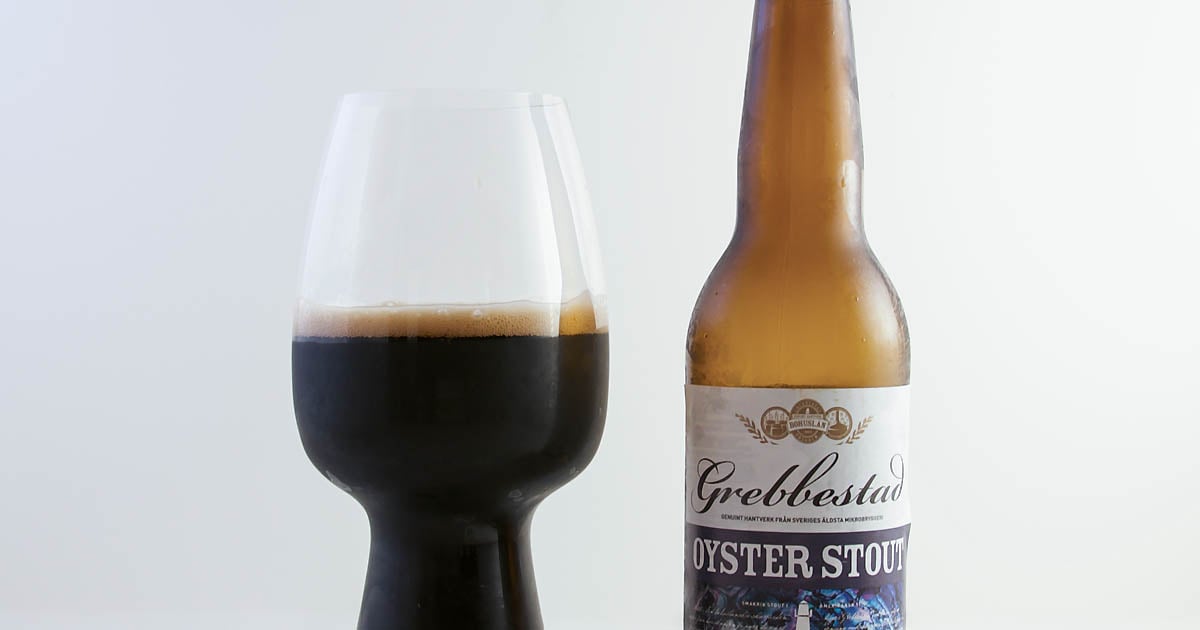 Grebbestad Oyster Stout från Grebbestad Bryggeri - Johans mat