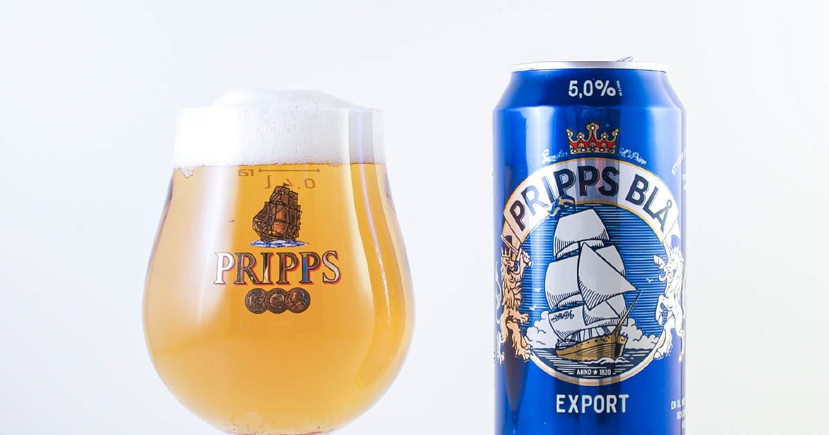 Pripps Blå Export är mycket öl för pengarna - Johans mat
