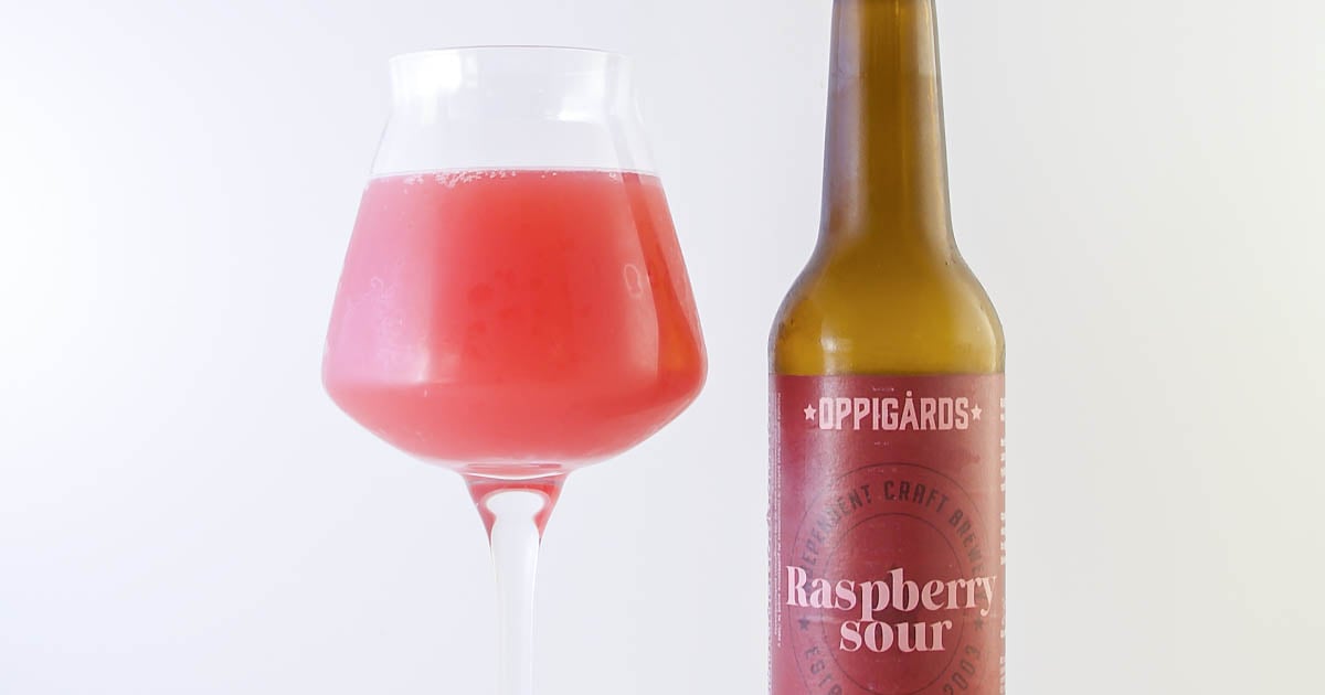 Raspberry Sour från Oppigårds Bryggeri - Johans mat