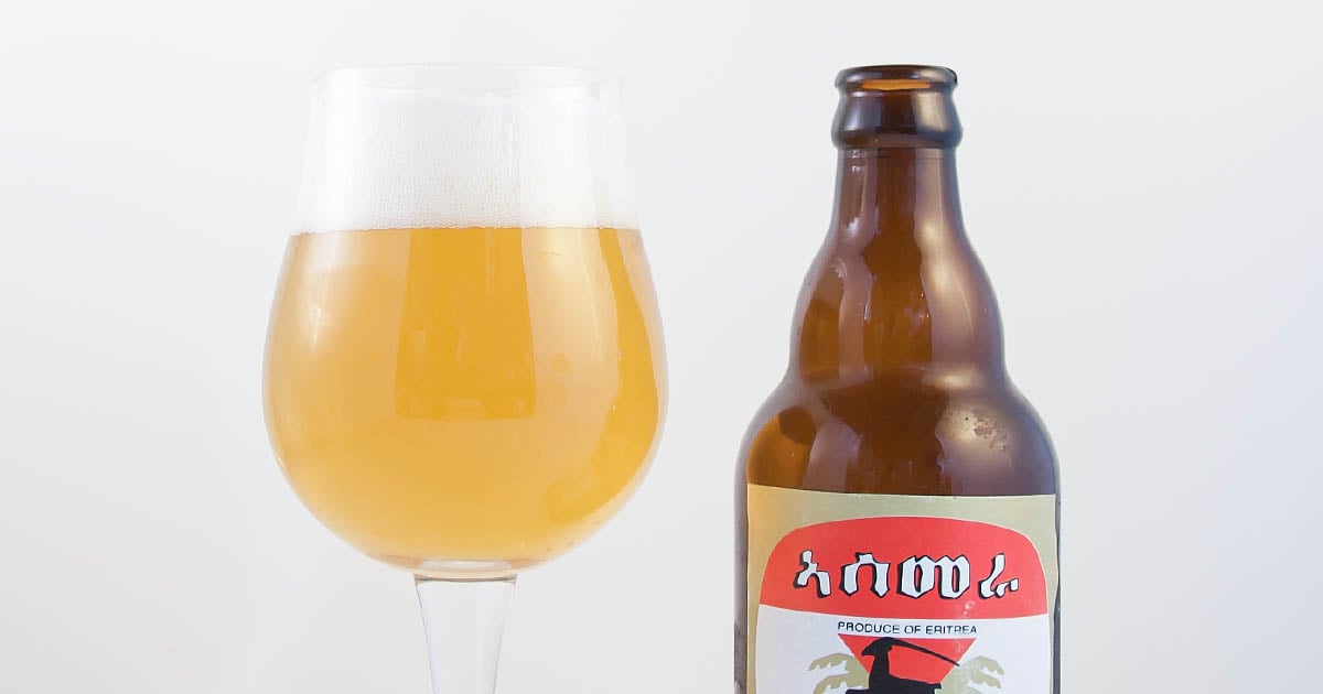 Asmara Lager Beer från Asmara Brewery - Johans mat