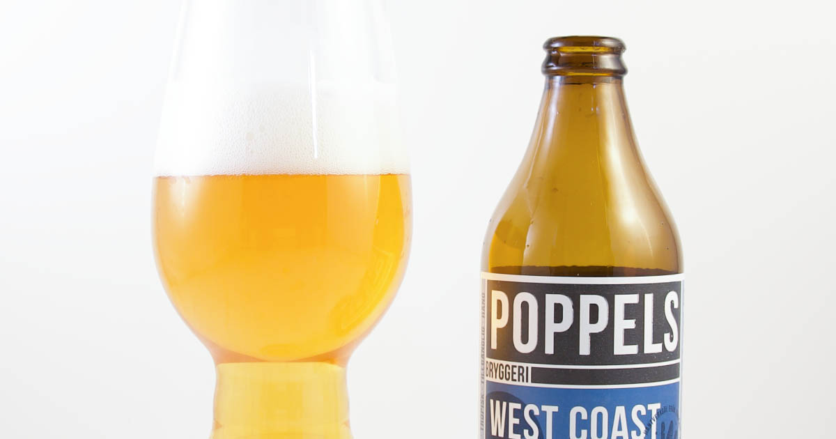 Poppels West Coast IPA från Poppels Bryggeri - Johans mat