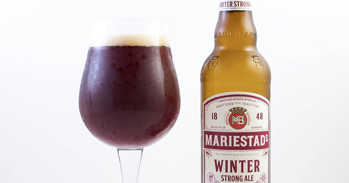 Mariestads Winter Strong Ale - Johans mat