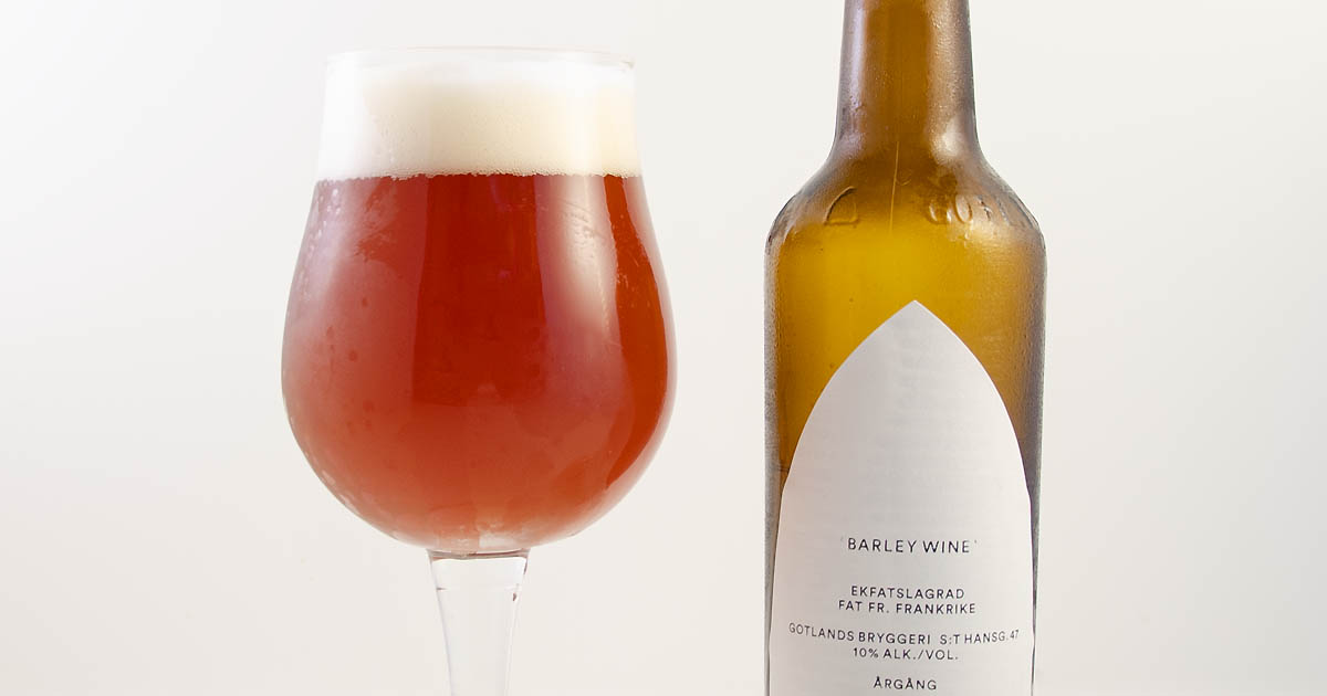 Barley Wine från Gotlands Bryggeri - Johans mat