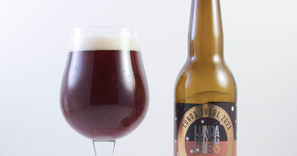 Lunds Julöl Björnen Sover Brown Ale 2023 - Johans mat